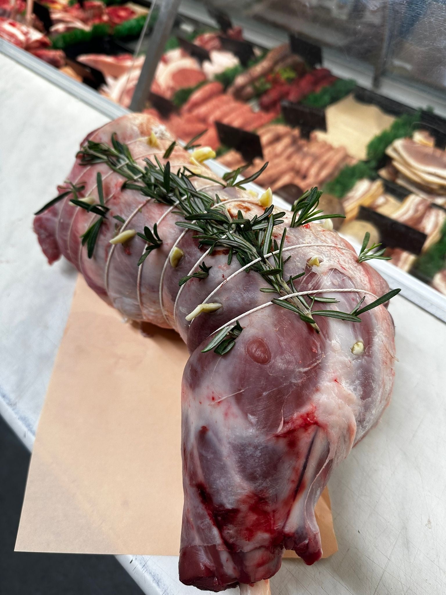 Leg of lamb - ready to roast! – Old Hall Farm